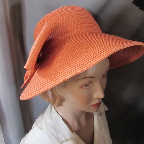 Something Special | Accessories | Impressive Hat Terra Cotta Color Wide ...